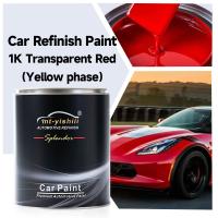 China 1K Transparent Red Car Paint for Custom Automotive Refinishing - Acrylic Resin Coating with Thinner,2k Clear Coat Automotive for sale