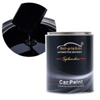China High Quality 1K Black Acrylic Coating , Automotive Refinishing Wholesale Price, 1L/4L Sizes for sale