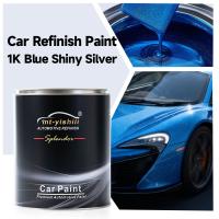 China Willis Factory Supply 1K One-Component Silver Acrylic Resin Liquid Coating Automotive Repair Paint Cars Plastic Coating Thinner for sale