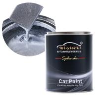 China Car Paint, 1K Acrylic Silver Metallic Paint for Automotive & Plastic Parts, Coarse Silver Mix with Thinner for Spray Painting for sale