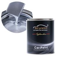 China Car Paint, 1K Acrylic Paint, Silver Metallic Paint for Automotive - Moderate Coarse, Ready for Thinner Mixing and Spray Painting for sale