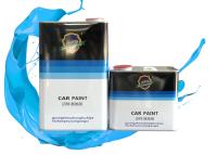 China Chemical Resistance  Transparent Auto Spray Paint , Metallic Gold Automotive Clear Coat Spray for sale