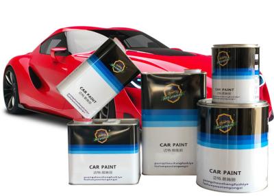 China High Solid Automotive Clear Coat Paint Transparent Color Quick Drying Hardener for sale
