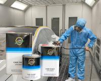 China Yellow Resistant High Heat Clear Coat Spray Paint  Metallic 1k Acrylic Primer for sale