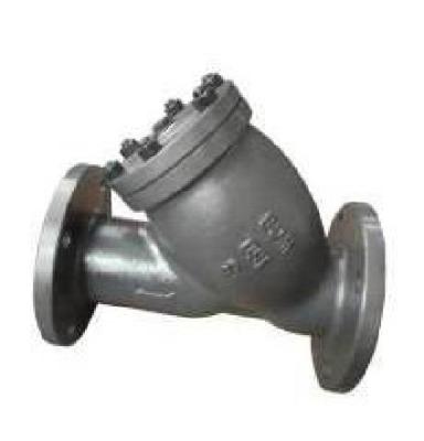 China DN65 CF8 Y Type Strainer Water Oil Filter PN16 304 Stainless Steel for sale