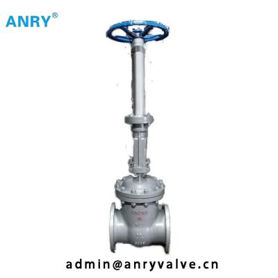 China GOST Gate Valve Handwheel Gearbox Steel20 Flanged RF PN16 PN160 for sale