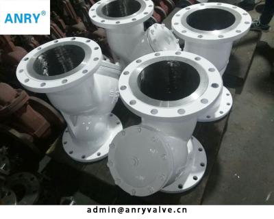 China WCB SS304 SS316 Y Type Strainer 6 Inch PN16 Flanged Steam Water for sale