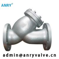China Flanged RF Cast Steel Body SS304 Mesh  Y Type Strainer for sale