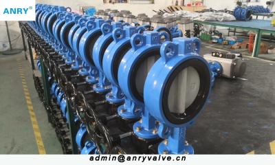 China Cast Iron Wafer Lug Butterfly Valve EPDM Seat 2 to 24 Inch PN10 PN16 for sale