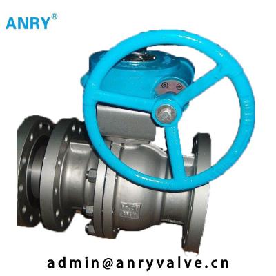 China Forged Steel Fixed Ball Valve Class 150-1500 A105 Body API 6D Fire Safe for sale