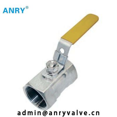China BSP NPT Threaded SS Ball Valve 1 Piece SS304 SS316 Full Bore PTFE Seat 800LB for sale