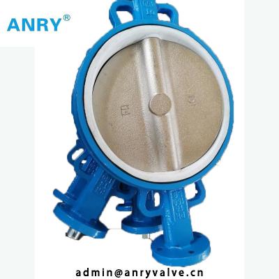 China PTFE Lined Stainless Steel Butterfly Valve SS304 Disc 2 Inch 150 PSI for sale