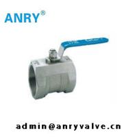 China 1 Piece SS  BSP NPT Threaded  2 Inch Stainless Steel Ball Valve for sale