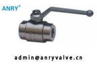 China 2pc Forged Steel Ball Valve A105 Body CF8M Ball PTFE Seat 800LB 1500LB NPT BSP for sale
