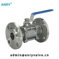 China 3PC SS Ball Valve 2 Inch Class800 PTFE Seat Flanged RF Ball Valve for sale