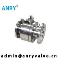 China 3PC SS316 Flanged Ball Valve DN32 Class150 RF End Stainless Steel Ball Valve for sale
