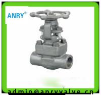 China A105 13CR Wedge Forged Steel Gate Valve 800LBS SW BW NPT Bolted Bonnet for sale