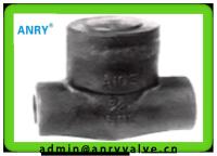 China Stellite Overlay Disc Check Valve Flanged 150Lb to 600Lb A105 F304 F316 Body for sale