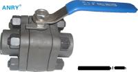 China Forged Steel 3 Piece Ball Valve F304 F316 Female NPT BSP Class 800 1500 for sale