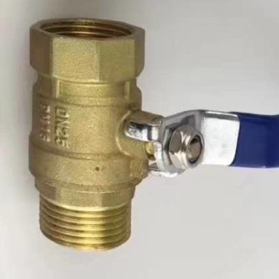 China CE 600 Wog 10bar Gas Brass Ball Valve hydraulic engineering for sale