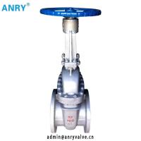 China ANSI 150LB OS&Y Gate Valve WCB Body 13% CR Wedge Trim Flanged RF for sale