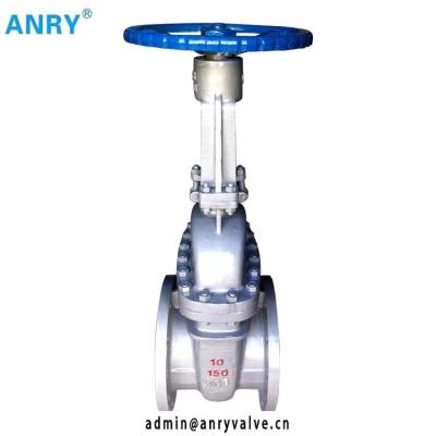 China ANSI 150LB OS&Y Gate Valve WCB Body 13% CR Wedge Trim Flanged RF for sale