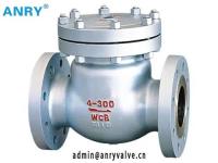 China WCB Carbon Steel Flanged Check Valve Stellite Overlay Disc 150Lb 600Lb for sale