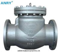 China RTJ API6D Carbon Steel Swing Check Valve Stellite No.6 Overlay Disc Class 150-1500 for sale