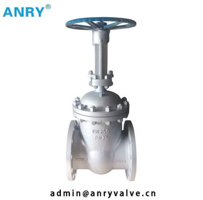 China GOST Extended Stem Gate Valve Steel 20 Flanged Raised Face PN16 PN40 PN63 for sale