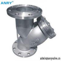 China Flanged RF  Y Type Strainer Valve SS304 SS316 CF8 CF8M Body Y Pattern Strainer for sale