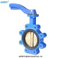 China Flanged Wafer Lug Style Butterfly Valve CI GGG40 Body PN16 Disc Butterfly Valve for sale