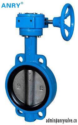 China Liquid Wafer Stainless Steel Butterfly Valve EPDM Seats Cast Iron PN16 SS304 SS316 for sale