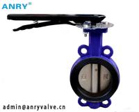 China Wafer Type Butterfly Valve SS304 Disc PN16 Water Stainless Steel for sale