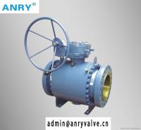 China Forged Steel Fixed Ball Valve Class 150-1500 A105 Body Flanged Ends Fire Safe for sale