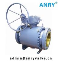China Industrial API Valves Class 150~1500  A105+ENP Ball Trunnion Mounted Valve for sale