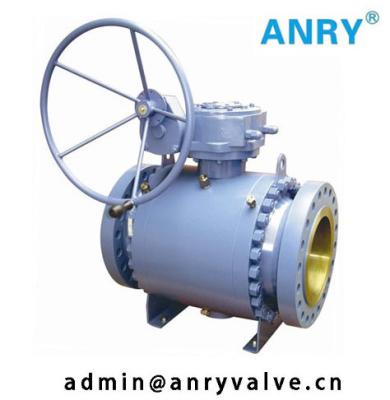 China Industrial API Valves Class 150~1500  A105+ENP Ball Trunnion Mounted Valve for sale