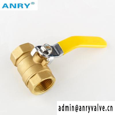 China BS 1.6mpa Brass  Ball Valve Lock Lever Handle for sale