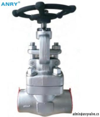 China 800Lb Forged Steel F304 Body Stellite 6 Overlay Disc Globe Valve 1/2 to 2 Inch for sale