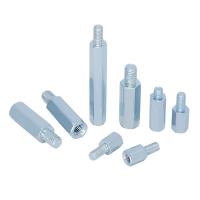 China M10 Hex Metric Standoffs Male Female Spacers Machining Carbon Steel Zinc Plated for sale
