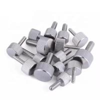 China precision Nickel Plated Aluminum Parts Cnc Machining Thumb Screw ODM for sale