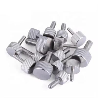 China precision Nickel Plated Aluminum Parts Cnc Machining Thumb Screw ODM for sale