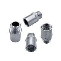China Custom Male Thread CNC Adapter 304SUS High Precision Turning Machining Parts for sale