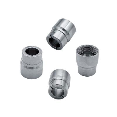 China High Precision Stainless Steel CNC Adapter Threaded Joints Turning Parts Service for sale