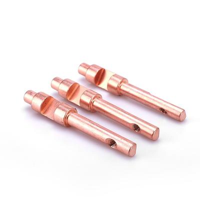 China Broaching 316SUS Hardened Stainless Steel Shaft 5 Axis Machined Parts for sale