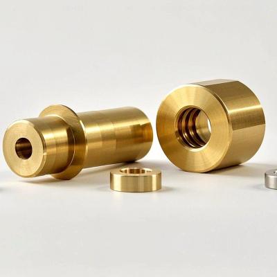 China Brass Hex Nuts Copper Bolts CNC Steel Turned Parts Driver Shafts Custom for sale