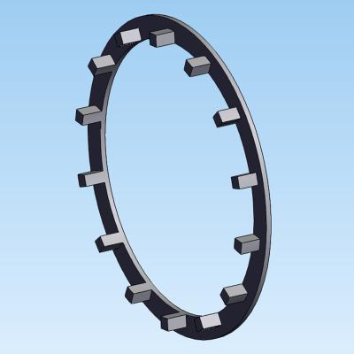 China 6061 Anodic Oxidation CNC Aluminum Parts Rapid Prototype Machining For Drone for sale