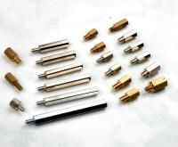 China Threaded PCB Brass Hex Round Standoff Spacers M3 M4 M5 M6 Male Female for sale
