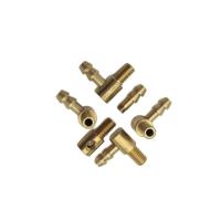 China Brass Copper CNC Nozzle Injector Turning Parts Machining Oil Spray Nozzle for sale