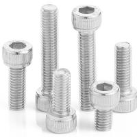 China 304SS CNC Screws Hexagon socket Head Bolt M1.6 M2 M2.5 M3 M4 M5 M6 M8 M10 M12 for sale