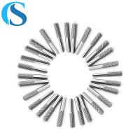 China Precision Customized Aluminum Alloy Brass Parts Stainless Steel Knurled Shaft CNC Machining Metal Pin Long Shaft for sale
